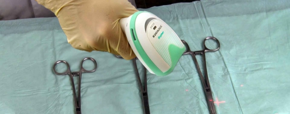 Surgical instruments traceability with barcode scanner - Datalogic