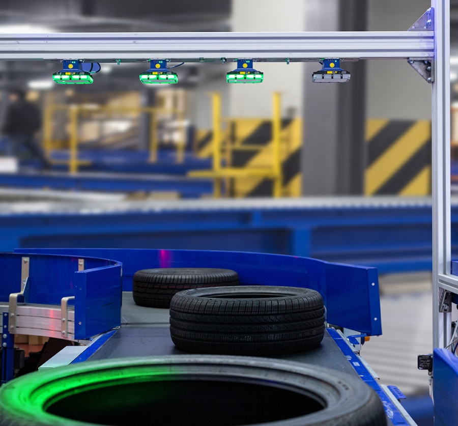 STS320: Solution with Stationary Industrial Scanners - Datalogic