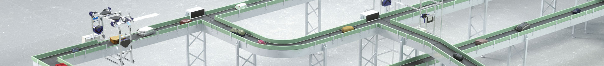 Baggage Handling Systems: airport barcode reader - Datalogic